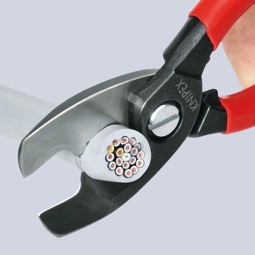 KNIPEX 9512200 - Kabelschere mit Doppelschneide - 200 mm | eBay